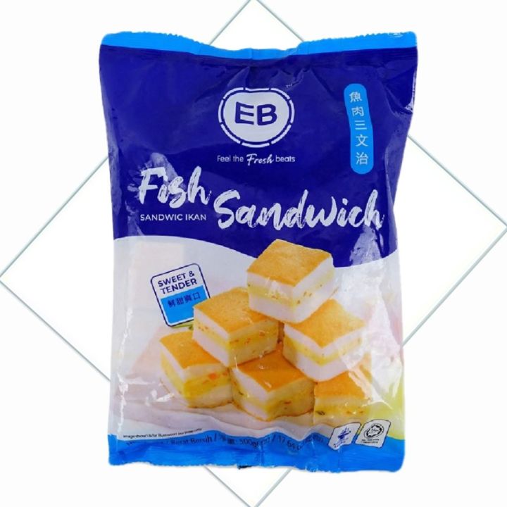 EB Fish Sandwich (500G) 鱼肉三文治 | Lazada