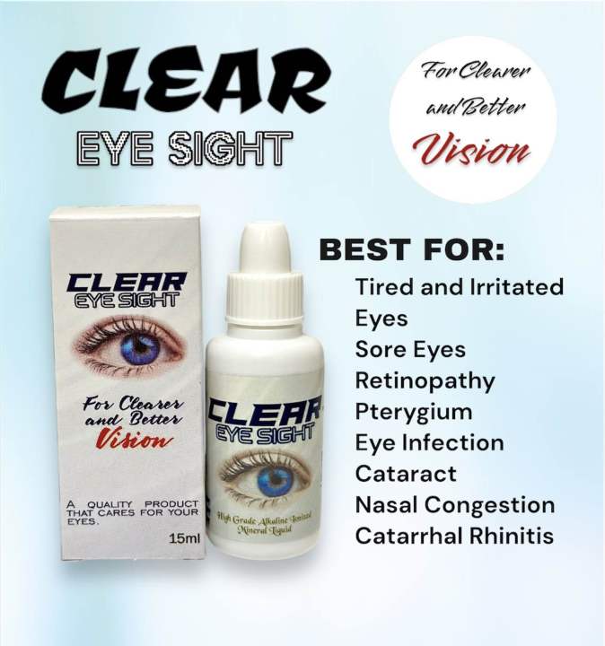 CLEAR VISION CLEAR EYE SIGHT REFRESHING DROPS 15ml | Lazada PH