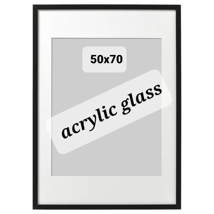 50x70 acrylic Poster frame(no matting) | Lazada PH