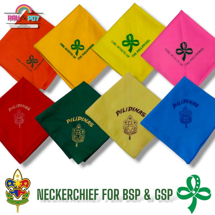SCOUTING NECKERCHIEF FOR BSP AND GSP | Lazada PH
