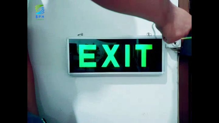 【Local Delivery】Single Face Exit LED Light Signage Emergency Exit Light ...