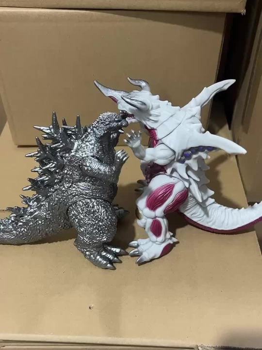 Godzilla Soft Plastic Model Collection Machinery Steel Godzilla Red ...