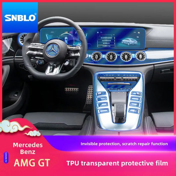 Mercedes-benz Amg Gt 4 Doors Tpu Interior Film Navigation Display ...