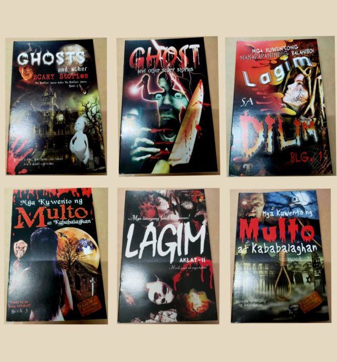 Random Horror-Story Book (13 Different Designs) | Lazada PH