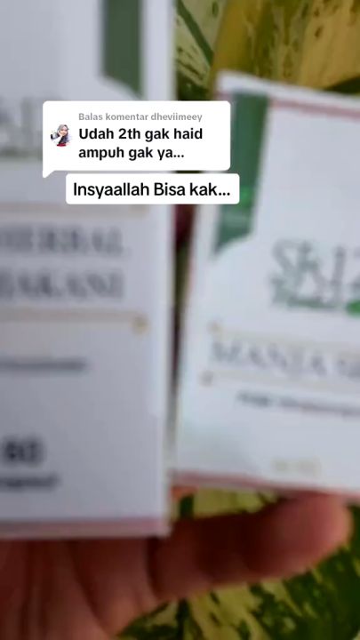 SR12 Manjakani Herbal Pil/Kapsul Mengatasi Semua Masalah Kewanitaan Dan Membantu Melancarkan ...