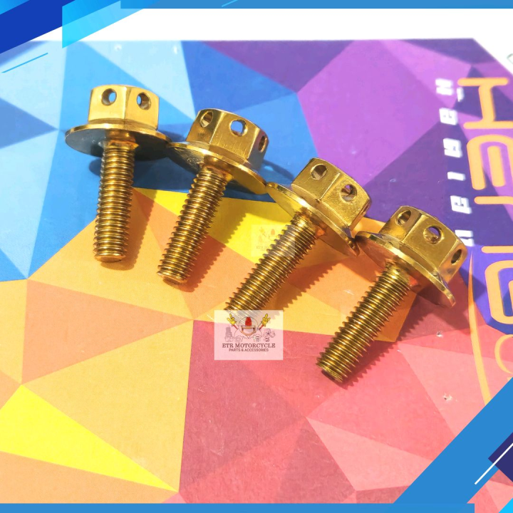 HENG Motorcycle Front Fender Bolt Set for Yamaha NMAX, Aerox, ADV ...