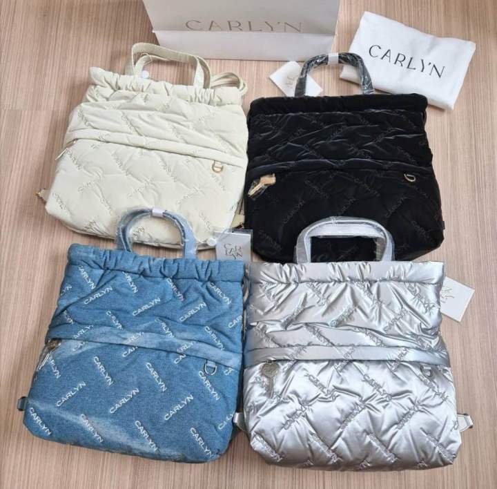 Carlyn Twee Backpack จุของได้เยอะ ใส่ไอแพด/โน๊ตบุ๊คได้ ใช้ได้ทุก วัน ...