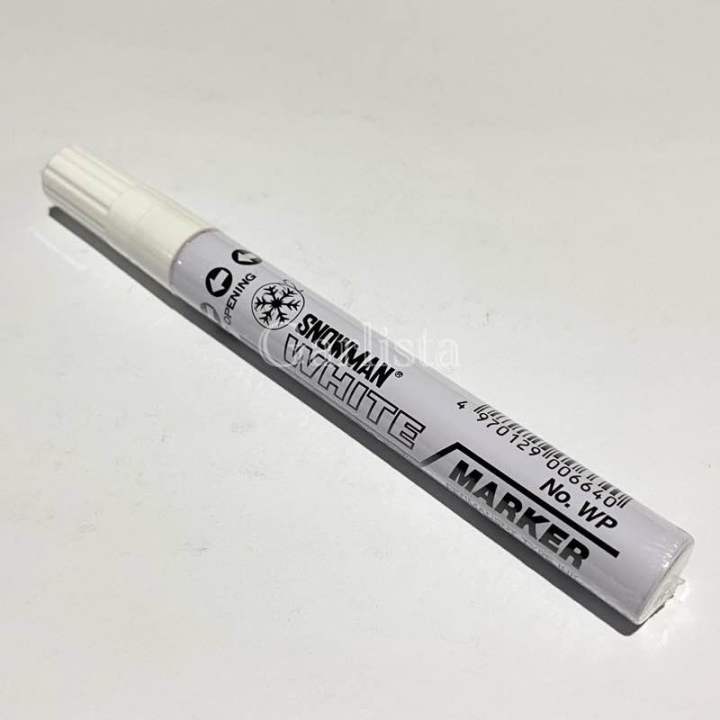 Snowman White Marker / Spidol Putih Snowman | Lazada Indonesia