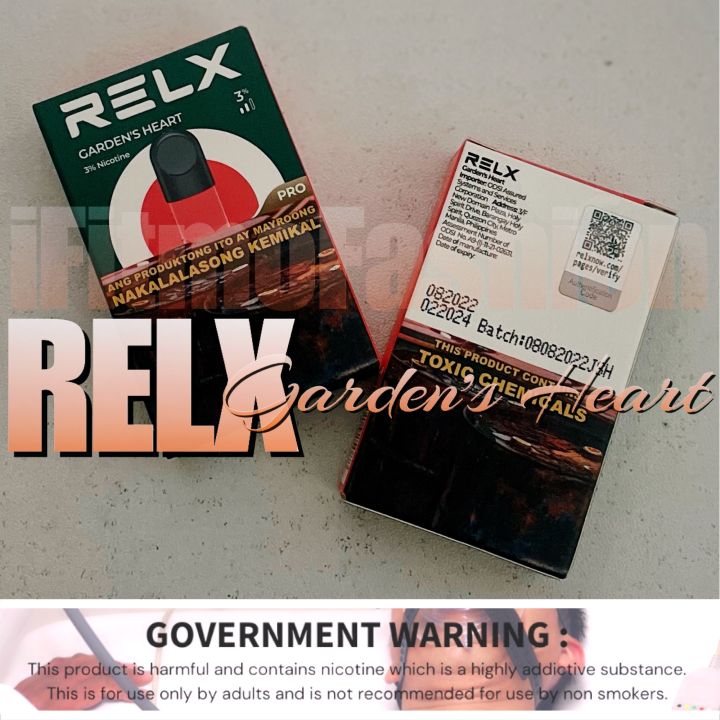 RELX Pod GHW GARDEN’S HEART for Infinity Essential Phantom Artisan Breeze Device | Lazada PH