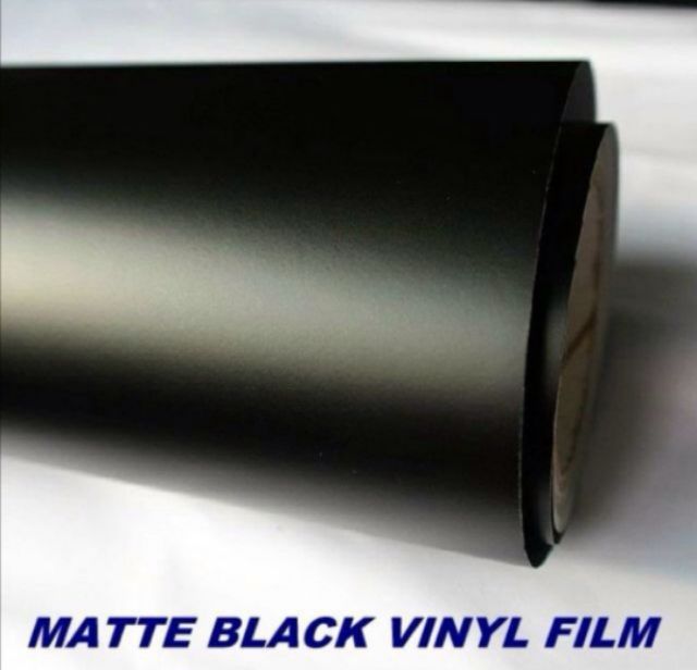 Matte Black Car Wrap /Sticker | Lazada