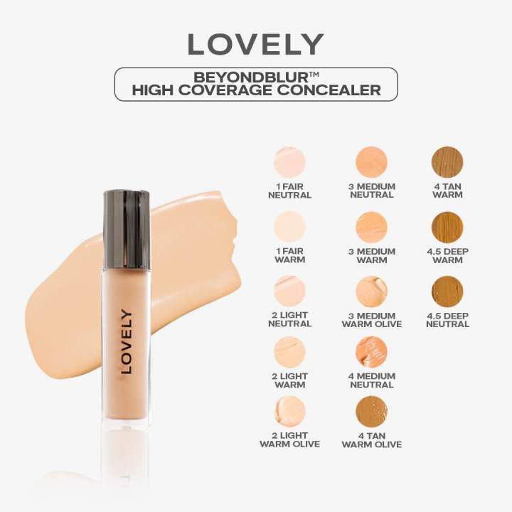 LOVELY BEYONDBLUR™️ High Coverage Concealer | Lazada PH