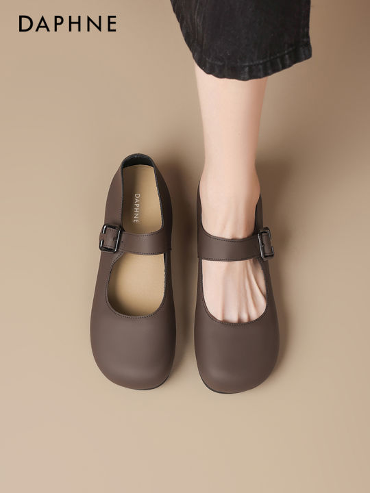 Daphne | รองเท้าบัลเล่ต์สุขสบาย แบบเก็บปลายเท้า | Lazada.co.th