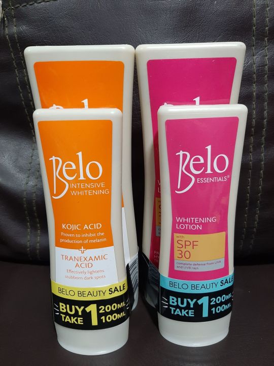 Belo Intensive Whitening Lotion 200ml+100ml | Lazada PH