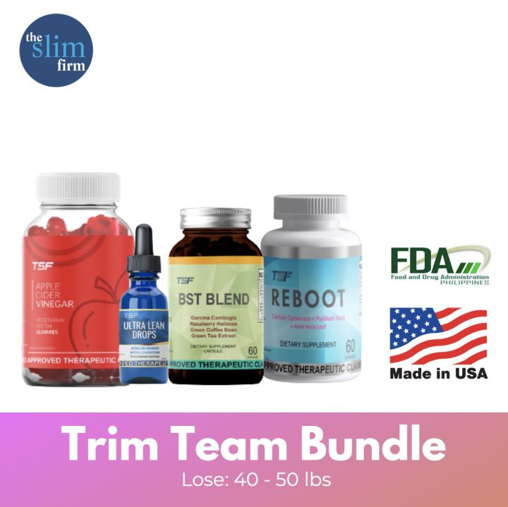TSF TRIM TEAM 30-Day Weight loss & Wellness Bundle | Lazada PH