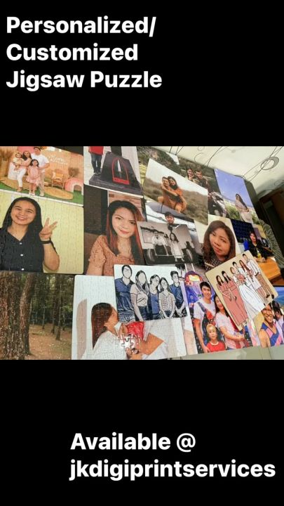 Personalized Jigsaw Puzzle A4 and 5R size | Lazada PH