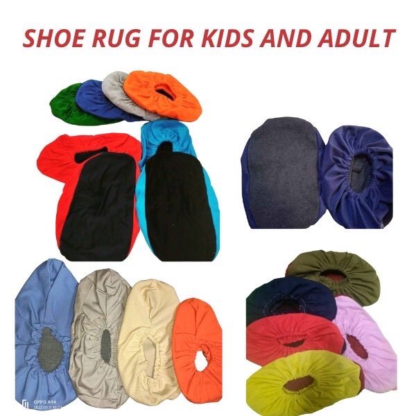 SCHOOL FOOTSACK SHOE COVER FOR KIDS AND ADULT SHOE RUG HIGH QUALITY ...