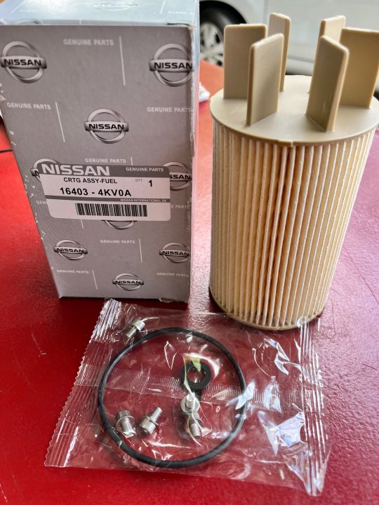 16403-4KV0A Fuel Filter Cartridge Nissan Navara NP300 D23 YD25DDTI ...