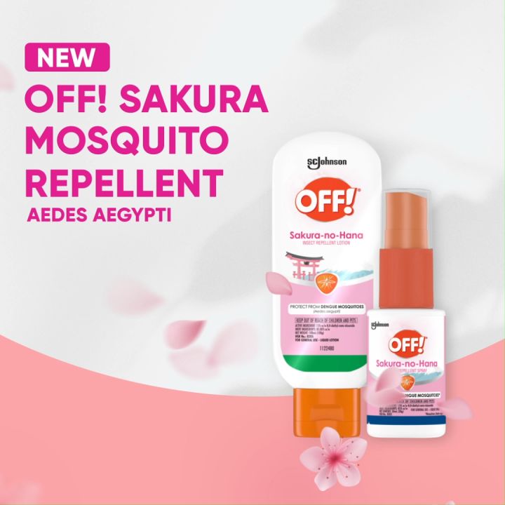 OFF! Sakura-No-Hana Mosquito Repellent Lotion 50ml | Lazada PH