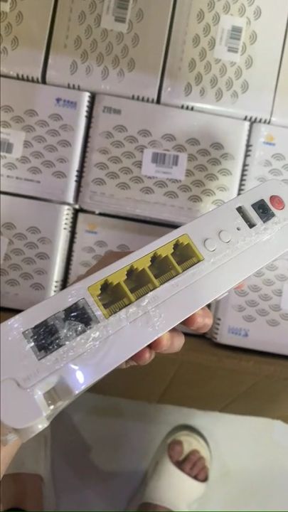 WIFI Modem ZTE F460 V5 EPON ONU ONT OLT English Version Second Hand ...