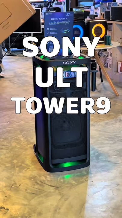 Sony SRS-ULT900 ลำโพงปาร์ตี้ ULT TOWER 9 Party Speaker ลำโพงปาร์ตี้ไร้ ...