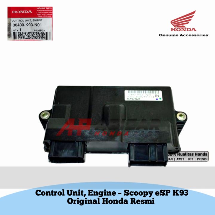 30400-K93-N01 ECU Atau ECM Scoopy fi K93 2017 -2020 Original Honda ...