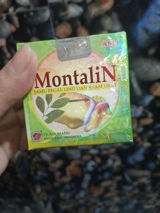 Original Montalin Herbal Capsules Silver Sealed 40 Capsules Expiration ...