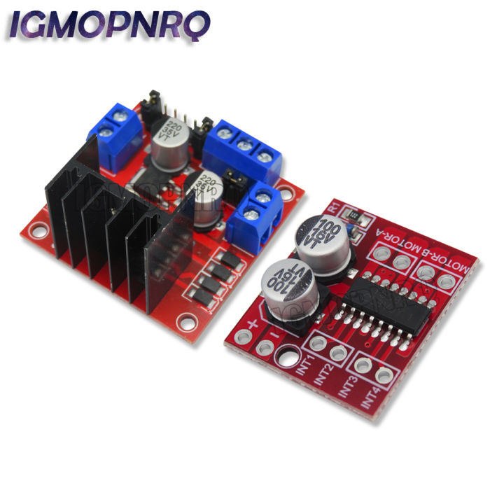 L298N Driver Board Module 298N Stepper Motor Smart Car Robot Breadboard ...