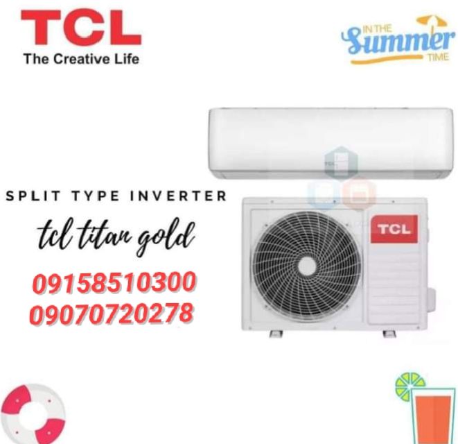 'TCL 2.5hp MEI Split Type Titan Gold Inverter Aircon | Lazada PH