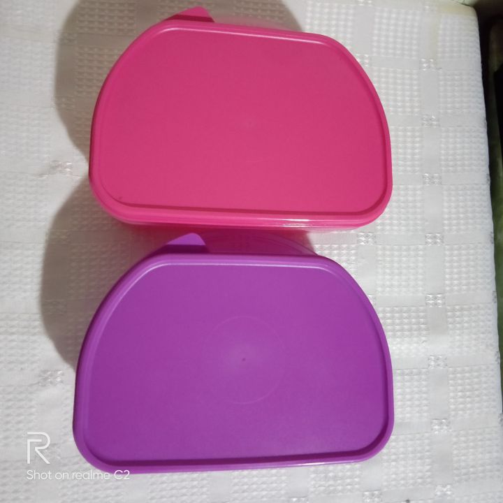 Tupperware Half Fridge Stackable 650 ml | Lazada PH