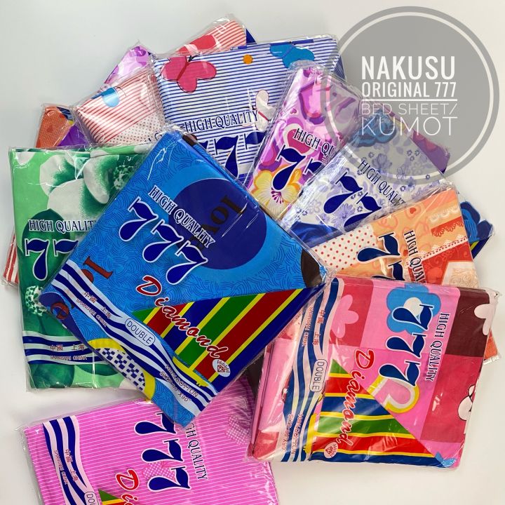 Poposy Classic-a Original 777 Kumot Bed Sheet Single/Double | Lazada PH