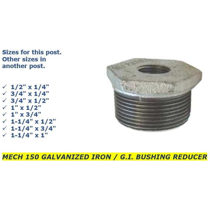Bushing reducer store