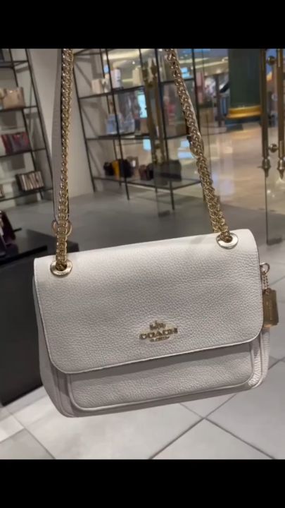 COACH/Coach KLARE 25 Flip Chain Organ Messenger Shoulder Bag/ส่งจาก ...