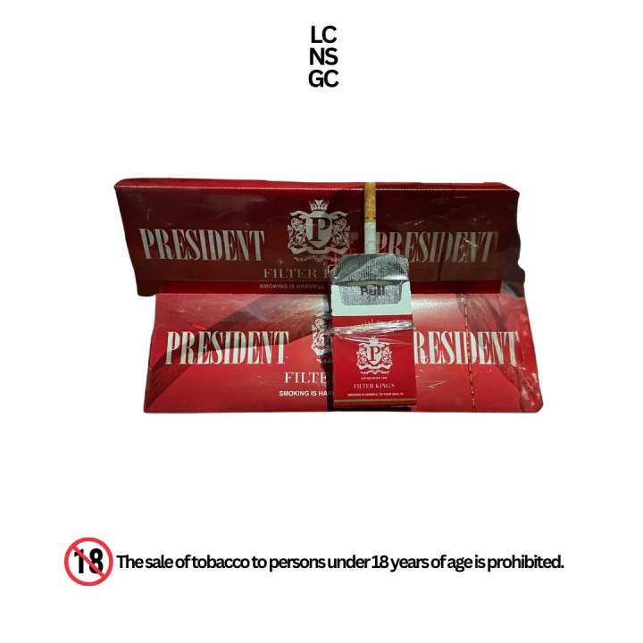 President Red Per Ream Original Cigarette | Lazada PH