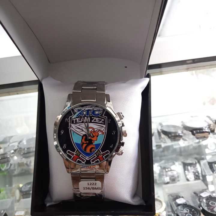 Jam tangan custom XTC ( Bisa desain logo sendiri ) | Lazada Indonesia