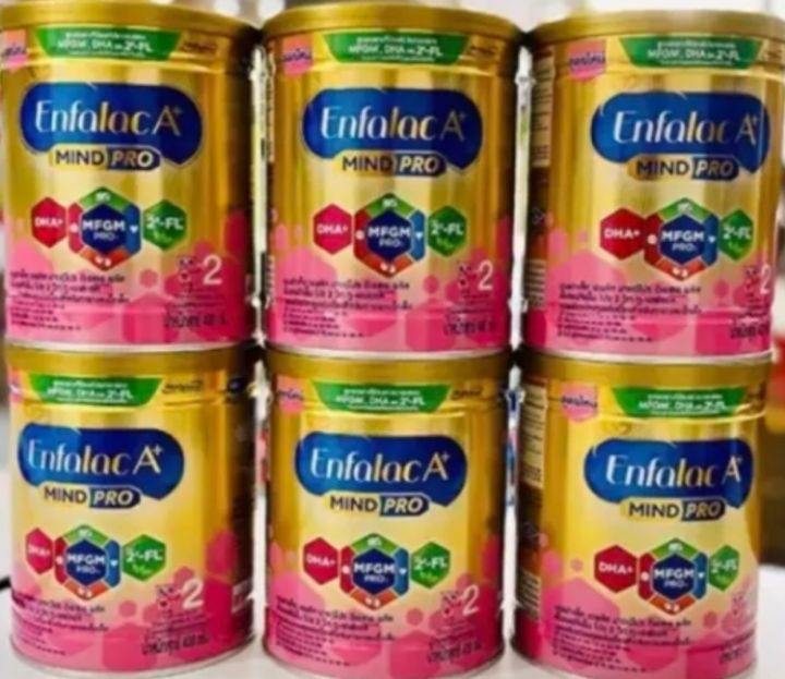 Enfalac สูตร2 ขนาด400กรัม 6กระป๋อง | Lazada.co.th