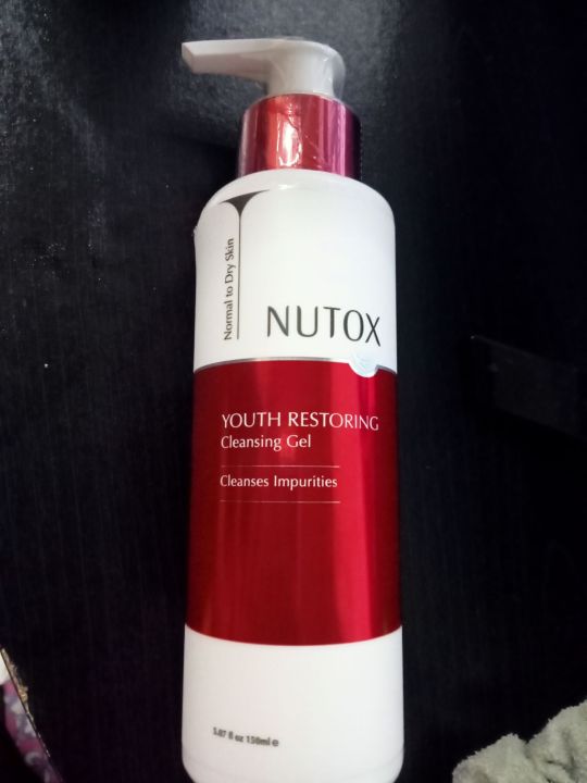 NUTOX YOUTH RESTORING CLEANSING GEL (150ml)Mfg:02/2022 | Lazada