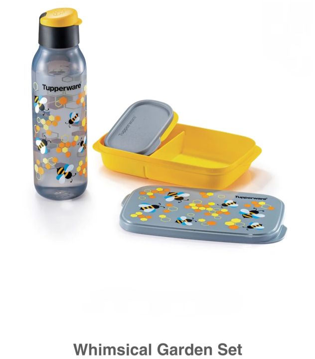 Tupperware Whimsical Garden Set(2 Pcs) | Lazada
