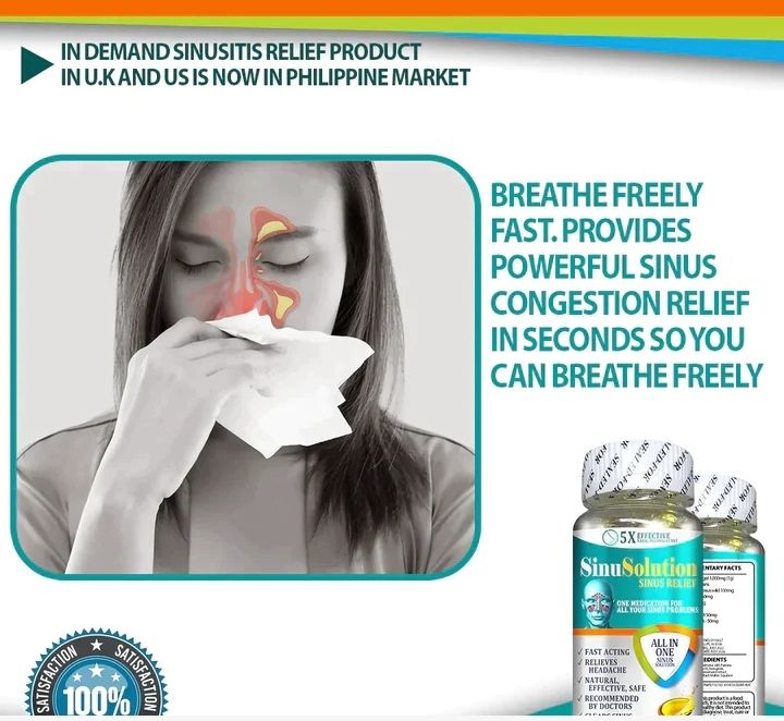 SINUSOLUTION softgels - Sinus Relief, Nasal Polyps Cured, Sinus Relief ...