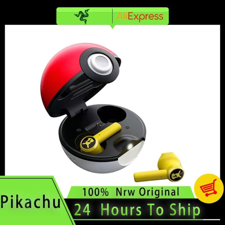 Razer Pokemon Pikachu Bluetooth Headset Bluetooth 5.0 in-Ear Headset ...
