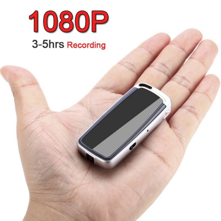 1080P Keychain Mini Camera 3-5hrs Long Recording Portable Digital Voice ...
