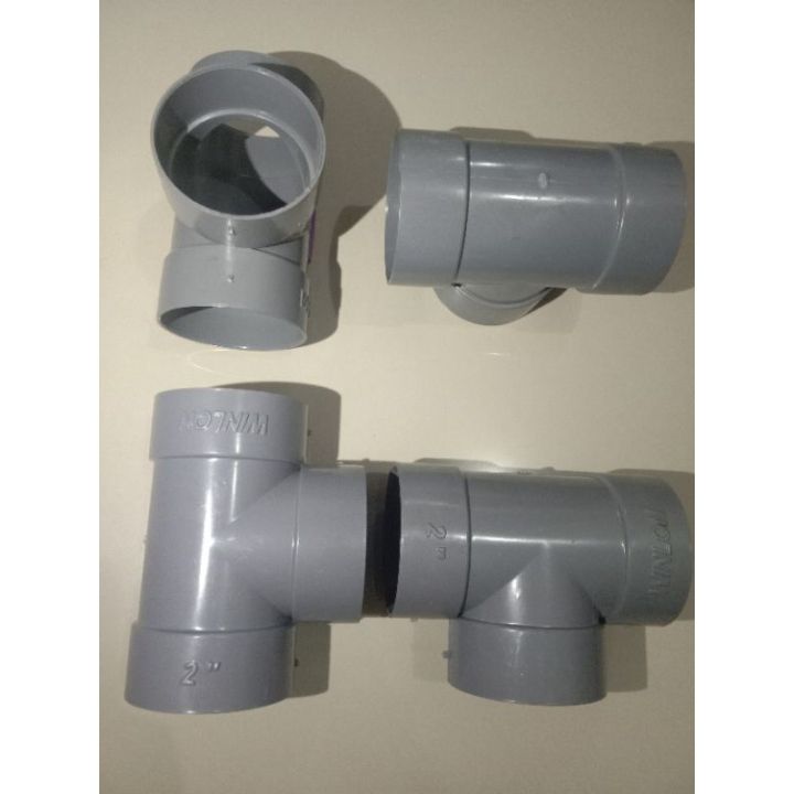Sambungan Pipa PVC Cabang 3 / Tee 2 inch Winlon | Lazada Indonesia