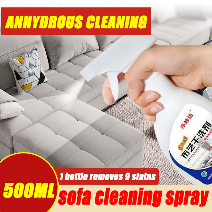 💦Quick dry, dry cleaning solution 💦Sofa fabric cleaner spray 500ml Carpet stain cleaner spray ...