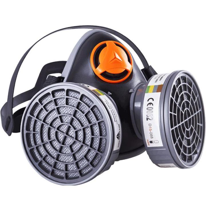 Deltaplus | Toxic Gas Protection Mask for Spray Painting, Dust ...