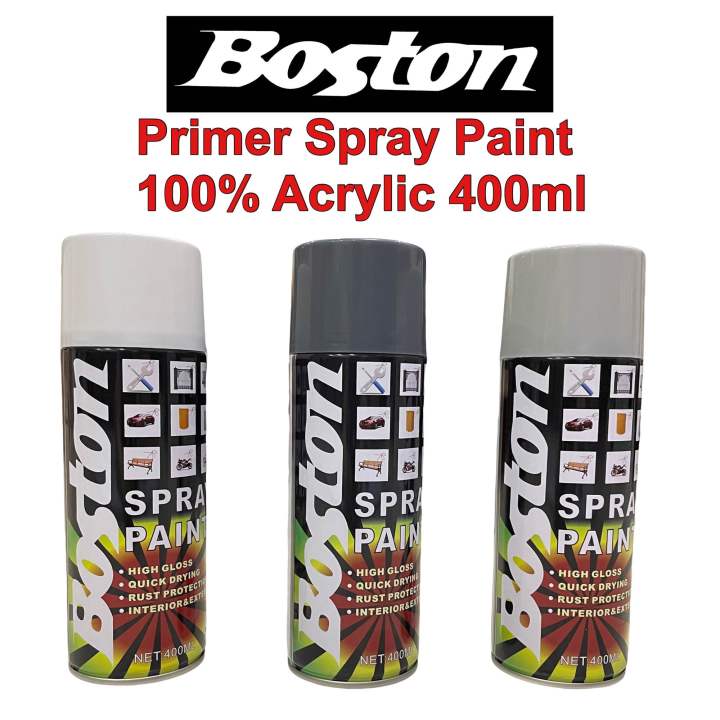 Primer Spray Paint Boston 400ml | Lazada PH