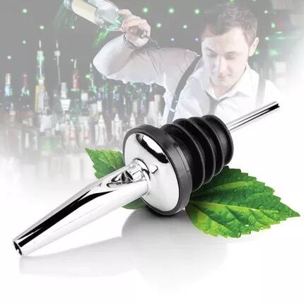 Stainless Steel Bar Pouring Device Layered Alcohol Plug Metal Cocktail ...