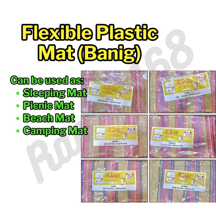 Banig Sleeping Mat Picnic Mat Beach Mat Camping Mat Washable Mat ...
