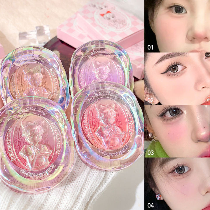 Kakashow Gradient Blush - Dual-Color with Subtle Shimmer and Matte ...