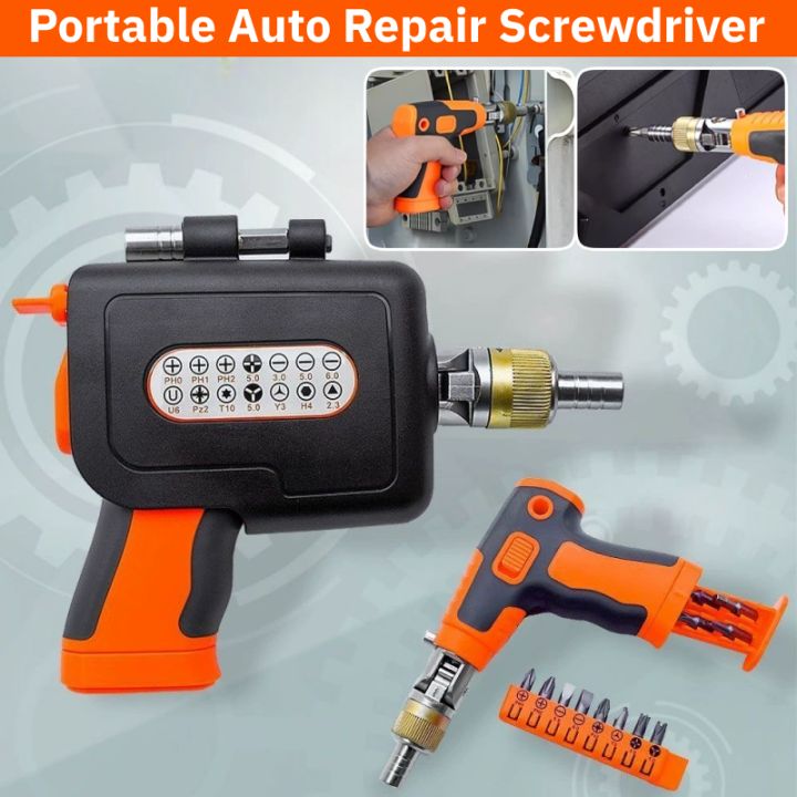 Adjustable Angle Screwdriver Set Auto Repair Ratchet Screwdriver Set ...