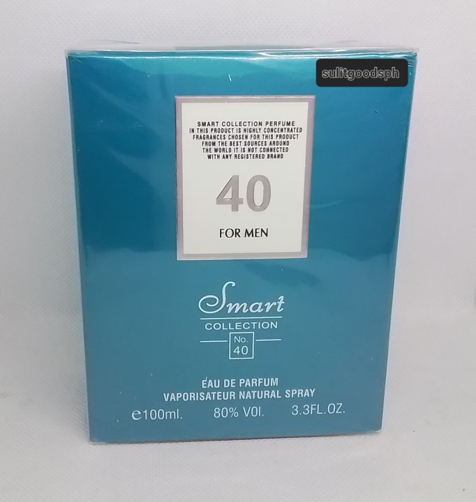 SMART COLLECTION PERFUME NO. 40 FOR MEN 100 ML EDP | Lazada PH
