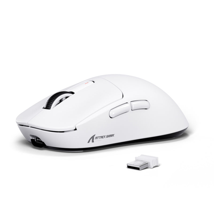 ATTACK SHARK X3 49g Lightweight Mouse Wiredless Tri-Mode Connection ...